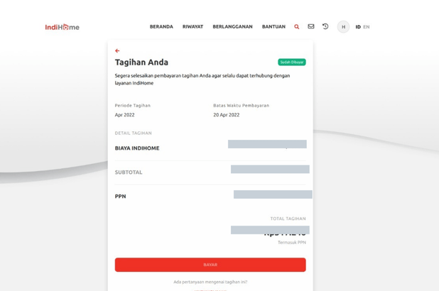 Cara Cek Tagihan Indihome Tanpa Aplikasi Secara Online Dengan Mudah