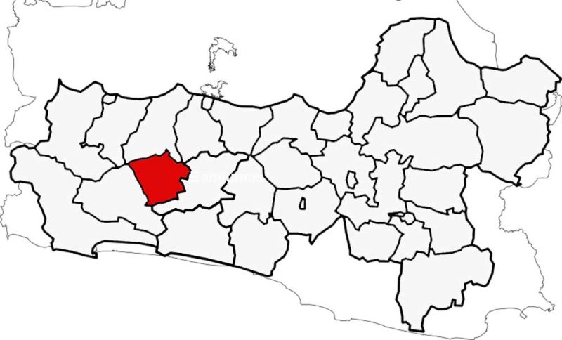 Peta Kabupaten Banyumas, Provinsi Jawa Tengah | Uspace.id